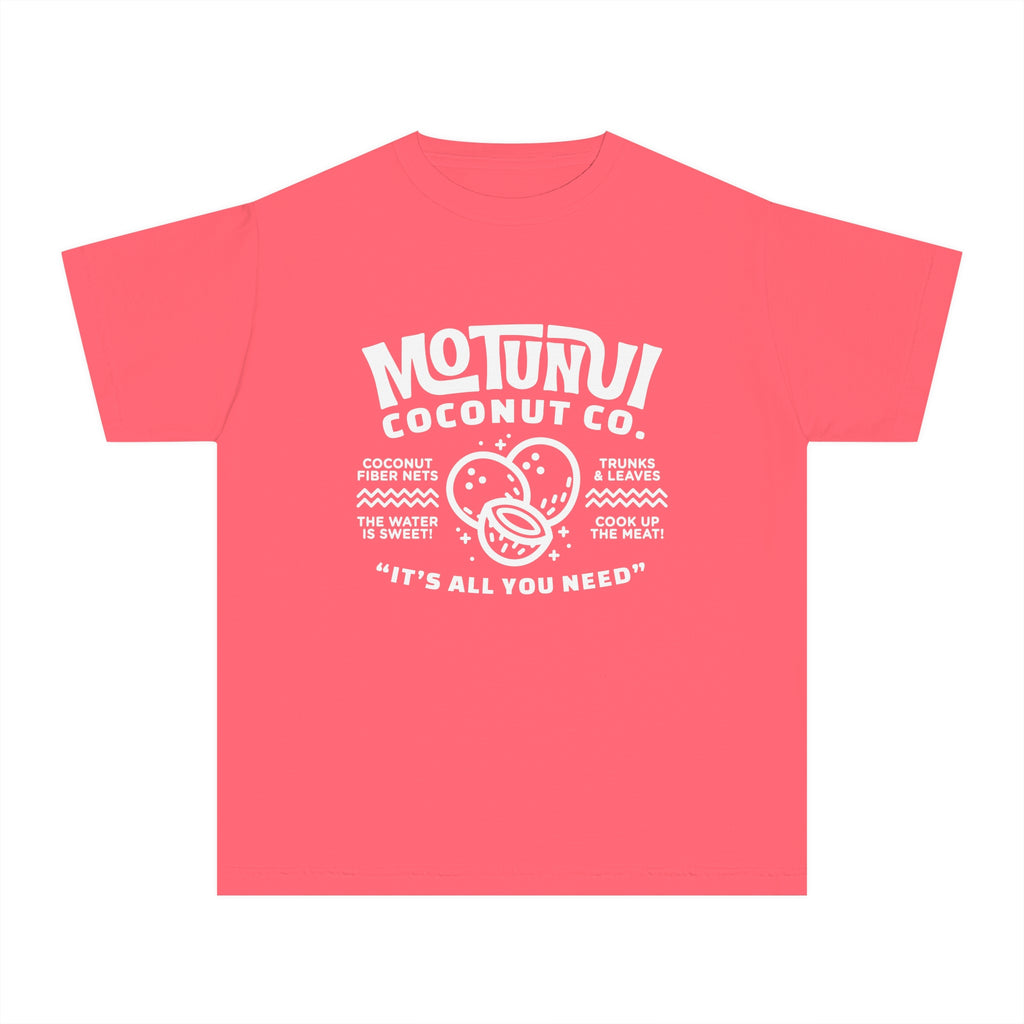 Motunui Coconut Company Comfort Colors Youth Midweight Tee – Parkbound ...